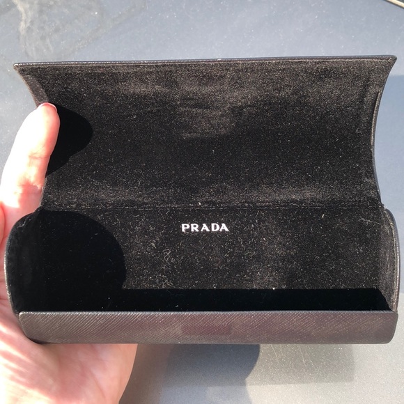 Prada | Accessories | Prada Black Eyeglass Case Beautiful And Luxurious ...